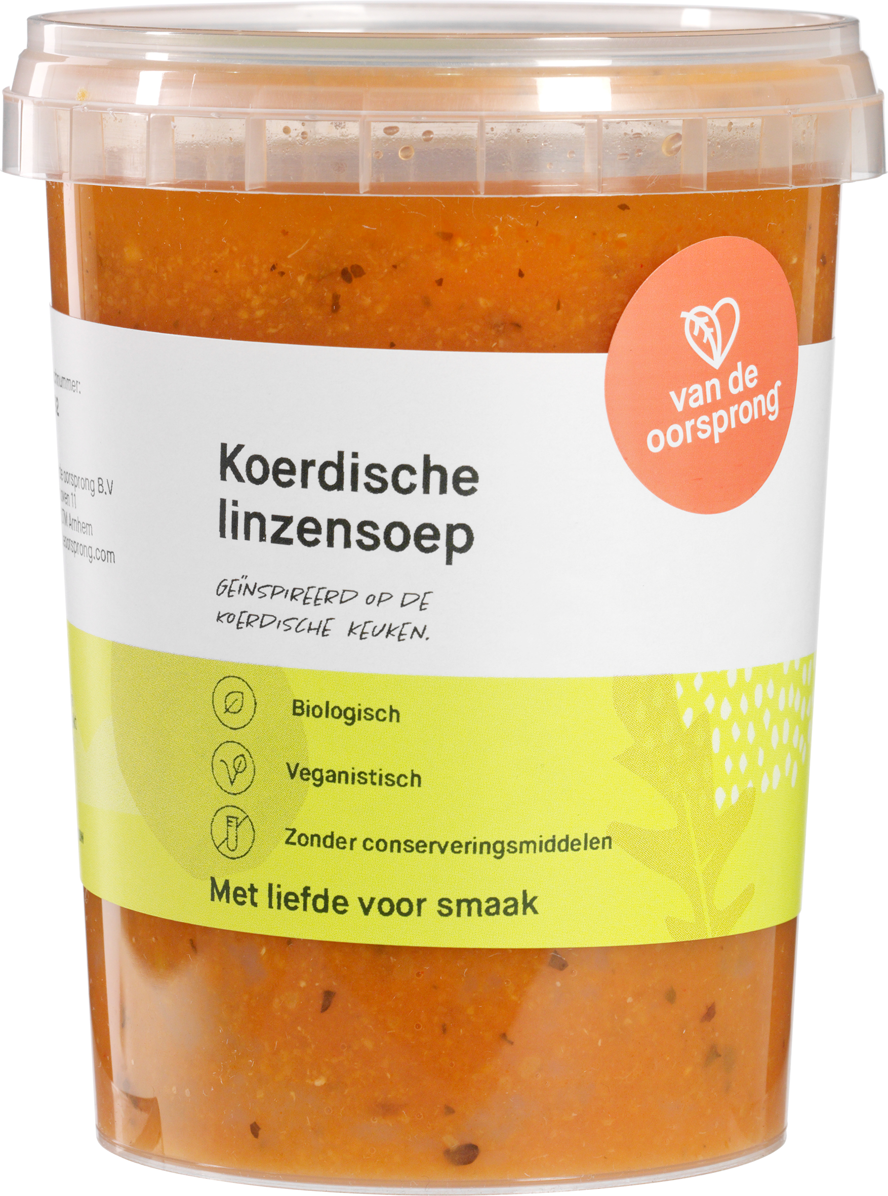 Koerdische linzensoep - De Oorsprong